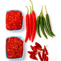 China Dried Tianjin Red Chili Peppers Room Temperature Ingredients 100g Long for sale