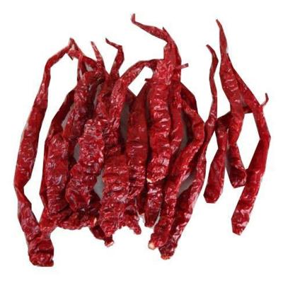 China Food Additive Air Dried Paprika Peppers With Stem For Color Pigment Extraction 10-20cm for sale