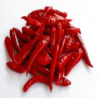 China 7cm Stemless Dried Red Chilli Peppers With Moisture 12%Max Unit Weight 25kg/Bag for sale