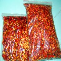 China Vitamin C Rich 5-8 Mesh Natural Red Spicy Chilli Flakes For Seasoning for sale