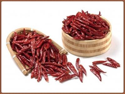 China Xinglong Dried Red Chilli Peppers 4CM Vacuum Chaotian Chili Spicy for sale