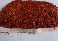China Tientsin Crushed Chilli Peppers Stemless Dried Chile Flakes Pulverized for sale