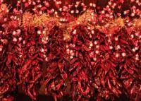 China Long Dry 8000SHU Dried Red Chilli Peppers 20Kg Pungent Flavor for sale
