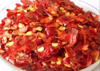 China 5000SHU Crushed Red Chili 8% Moisture Hot Chilli Flakes Sundried for sale