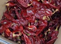 China Block Shape Dried Guajillo Chili Peppers for sale