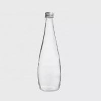 China 700ml Glass Bottle for Mineral Water with Metal Screw Cap and Decal Surface Handling for sale