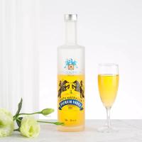 China 500ml 750ml Glass Vodka Whisky Spirit Empty Flint Glass Baijiu Olive Oil Bottle Customized for sale