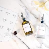 China Customized 350ml 500ml Glass Bottle for Olive Oil Vodka Custom Glass Bottle Whiskey for sale