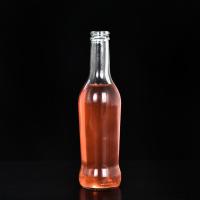 China 16 oz Portable Glass Drink Bottle for in Cosmetic Packing and Other Beverage for sale