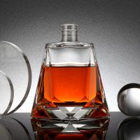 China 375ml 500ml 700ml 750ml Glass Whisky Bottle for Customized Luxury Cosmetic Packing for sale