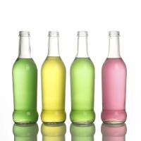 China 250ml 330ml 355ml Glass Juice Bottle For Fruit Soda Beverage And Cosmetic for sale