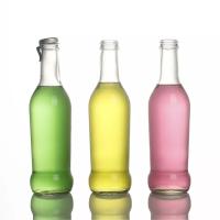 China 250ml 330ml 355ml Glass Juice Bottle For Fruit Soda Beverage And Cosmetic for sale