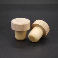 China Round T Shape Zamak Metal Plastic Wooden Liquor Brandy Spirits Tequila Vodka Gin Rum Bottle Synthetic Cork for sale