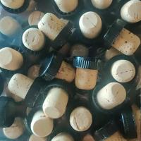 China Round T Shape Zamak Metal Plastic Wooden Liquor Brandy Spirits Tequila Vodka Gin Rum Bottle Synthetic Cork for sale