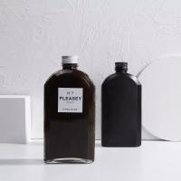 China 200ml Glass Water Bottle with Printing Logo Collar Material Glass Cap Spray Cap for sale