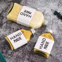 China Spray Cap Flat Cold-Brew Coffee Glass Bottle 200ml 250ml 350ml 500ml for Juice Packing for sale