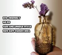 China Glass Medicine Spice Container Drift Mini Vase for Cosmetics Made of Glass for sale