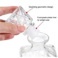 China 27 Fluid Ounces Custom Frosted Nordic Glass Bottle for Beverage Spirit Gin Rum Liquor for sale