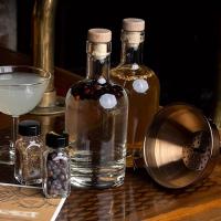 China Glass Nordic Gin Whisky Vodka Spirit Bottle 500ml 700ml 750ml 1000ml with Cork Seal for sale