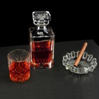 China Body Material Glass Liquor Bottle for Custom Vodka Whisky Rum Tequila Storage for sale