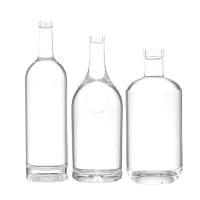 China Custom Color 750ml Glass Bottle For Glass Products Spirit Liquor Gin Vodka for sale