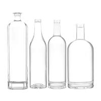 China Custom Color 750ml Glass Bottle For Glass Products Spirit Liquor Gin Vodka for sale