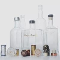 China Custom Color 750ml Glass Bottle For Glass Products Spirit Liquor Gin Vodka for sale