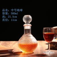 China 500ml 800ml 1000ml Glass Vodka Decanter Made with Environmental Protection in Mind for sale
