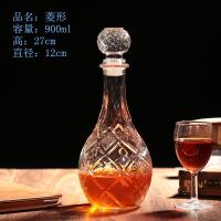 China 500ml 800ml 1000ml Glass Vodka Decanter Made with Environmental Protection in Mind for sale