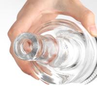 China 250ml Glass Bottle With Screw Stopper For Gin Vodka Whisky Made for Cosmestic and Wine for sale