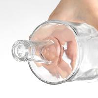 China Body Material Glass and Customized Printing for 500ml Glass Bottle of Whisky for sale
