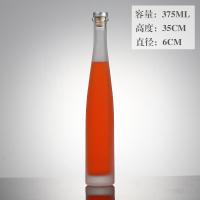 China 200ml-750ml Glass White Wine Bottle Vodka Bottle Water Bottle Cork with Custom Color for sale