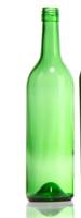 China 500ml Transparent Amber Green Blue Glass Red Wine Bottle With Cork for Cosmetic Packing for sale