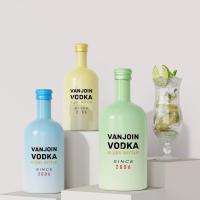 China Base Material glass 500ml 700ml 750ml Glass Whisky Bottle Vodka Bottle for Cosmestic for sale