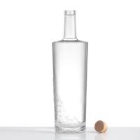 China Base Material glass 500ml 700ml 750ml Glass Whisky Bottle Vodka Bottle for Cosmestic for sale