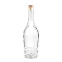 China 500ml 750ml 1000ml Sealing Type Cork Spirit Glass Bottle with 100ml Filling Machine for sale