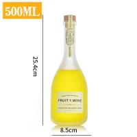 China 750ml Glass Bottle for Clear Whisky 5cl Vodka Glass Wine Bottle 500ml Alcohol Bottle Engraved for sale