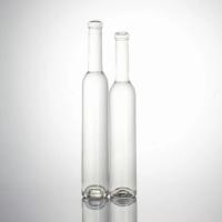China Body Material Glass 375ml 500ml 750ml Glass Bottle for Ice Wine Thin Bamboo Glass Bottle for sale