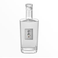 China Glass Bottle Empty Goufflint Bottle for Ice Wine Vodka Tequila 280ml Capacity for sale
