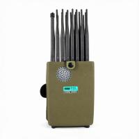 China Portable Wireless Signal Jammer Blocker 24 Antennas For 5G WiFi GPS UHF VHF for sale