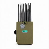 China 5G 4G 3G 2G Mobile Phone Signal Jammer 24 Antennas Full Bands With DIP Switch for sale