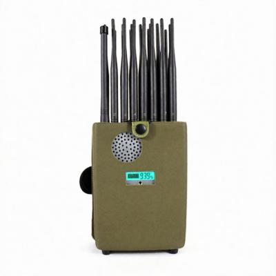 China 5G 4G 3G 2G Mobile Phone Signal Jammer 24 Antennas Full Bands With DIP Switch for sale