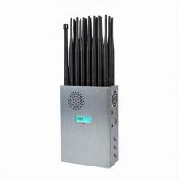 China 5G 4G 3G 2G Mobile Phone Signal Jammer 24 Antennas Full Bands With DIP Switch for sale
