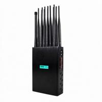 China Handheld High Power Signal Jammer Rechargeable Battery GPS Signal Jammer for sale