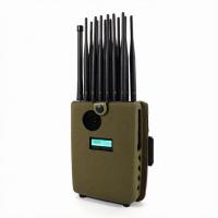 China Handheld High Power Signal Jammer Rechargeable Battery GPS Signal Jammer for sale