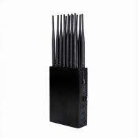 China Purple Horn 5G Mobile Phone Signal Blocker 14 Antennas Portable With Nylon Cover for sale