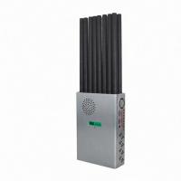 China 18 Antennas 5G Mobile Phone Signal Jammer 16 Watt Output Power Screen Display for sale