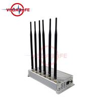 China 4G Bluetooth Wifi Signal Jammer 100V - 240V Power Supply Sweep Jamming Type for sale
