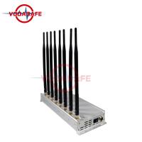 China Customized Frequency Wifi Signal Jammer GSM CDMA 3G 17W Total 1 - 3W Each Band for sale