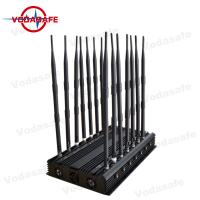 China 40W 10-60m Mobile Phone Signal Jammer 14 Antennas LTE 700MHz for sale